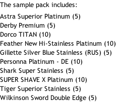 Popular Blade Sample Pack